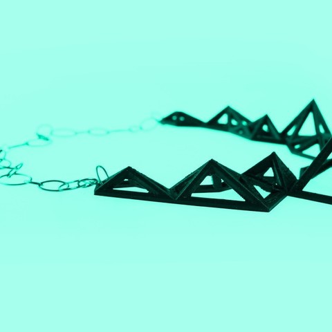 Descargar archivo STL gratis Polix - Collar Poligonal • Plan para ...