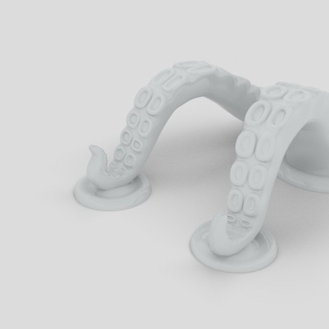 Download free STL file Octopus Tablet Stand Version Two ・ Cults