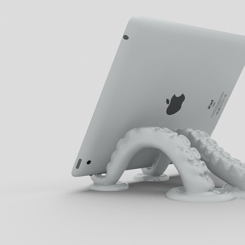 Download free STL file Octopus Tablet Stand Version Two ・ Cults