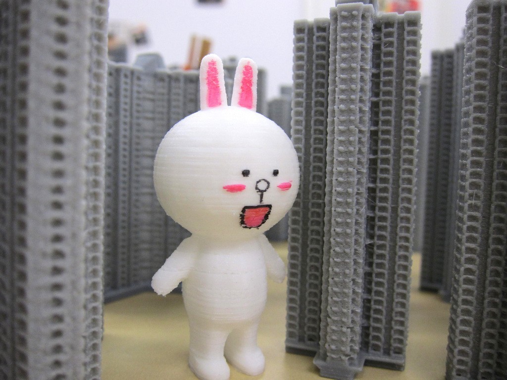 Free STL file Happy Cony Line Rangers・3D printing model to download・Cults