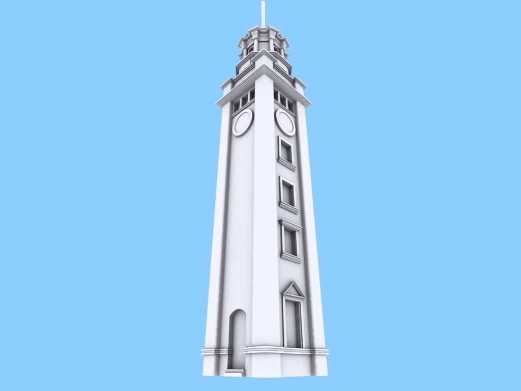 Free STL file Hong Kong Tsim Sha Tsui Clock Tower 🕰️・Template to ...
