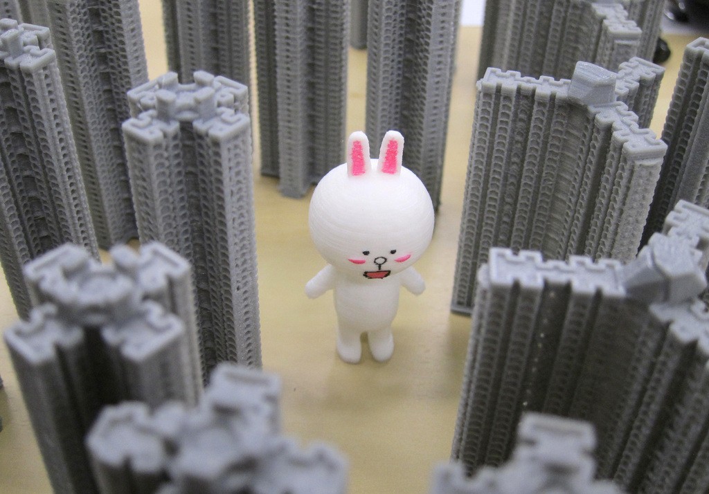 Free STL file Happy Cony Line Rangers・3D printing model to download・Cults