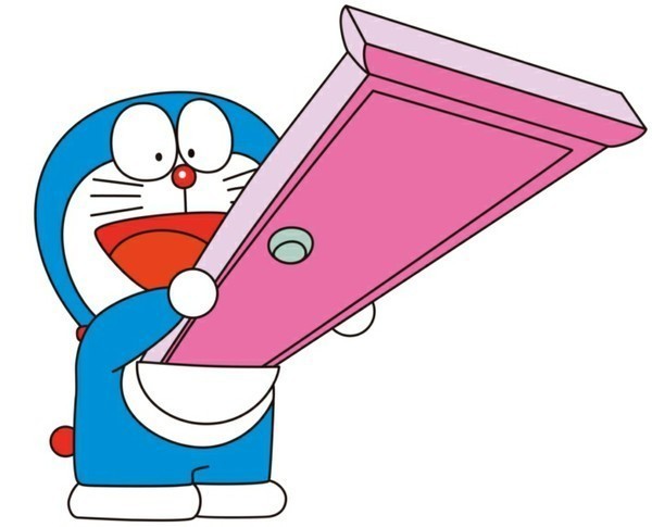 Download free STL file Doraemon's Anywhere Door (cartoon ver ...