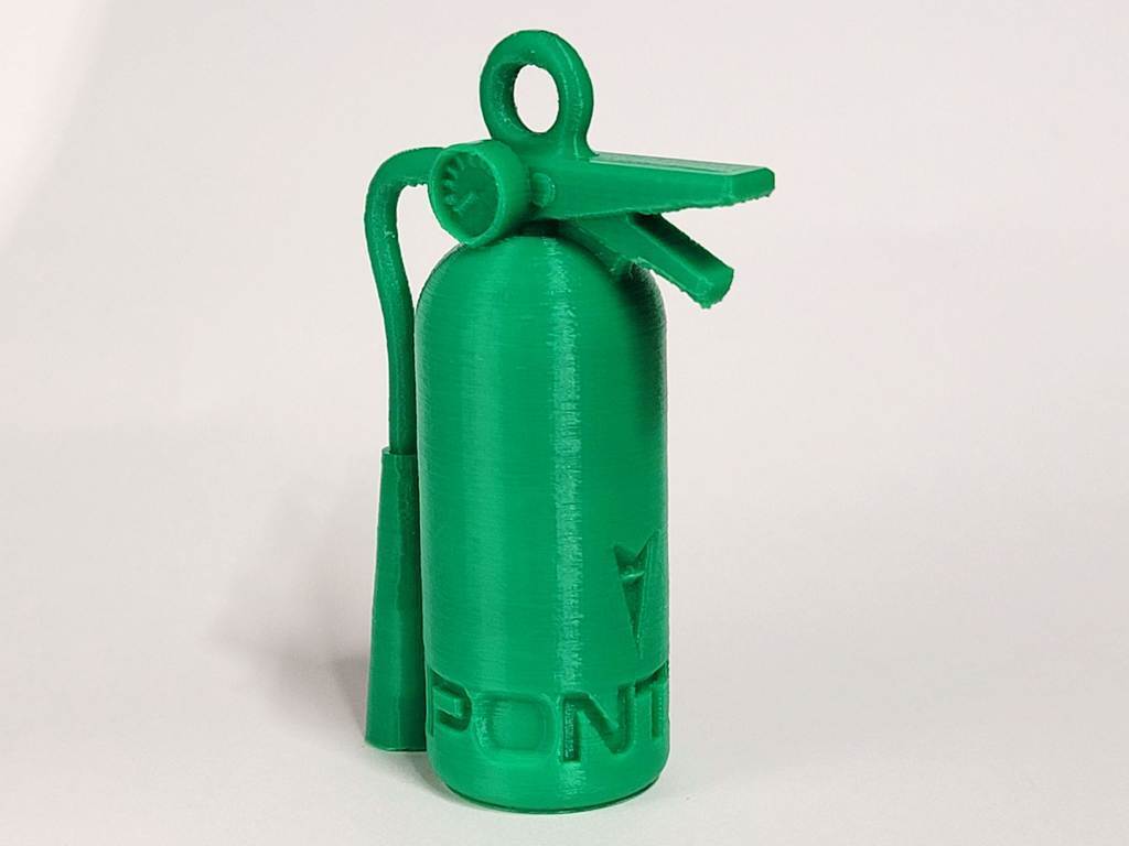 Free STL file Fire Extinguisher keychain・3D printer design to download ...
