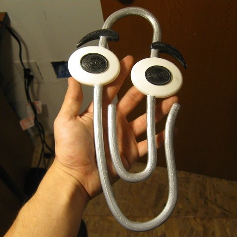 Download free STL file Clippy! • 3D printable object ・ Cults