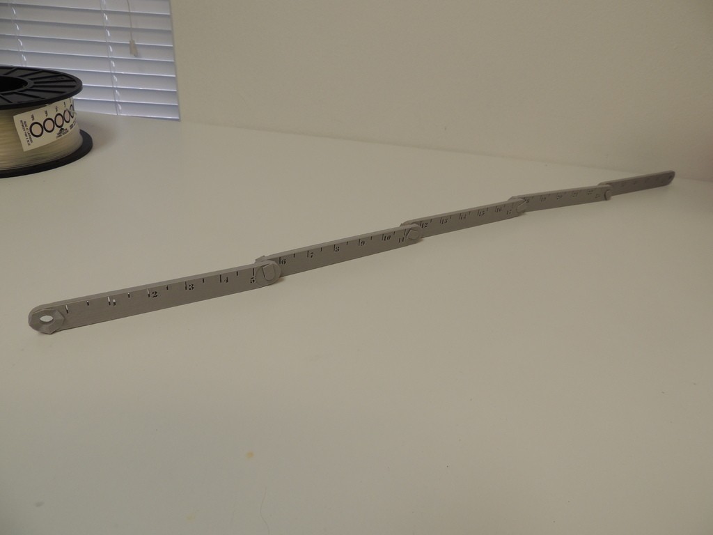 Free STL file Folding Measuring Stick・3D print model to download・Cults