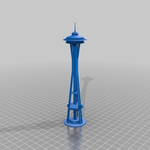Download free STL file Seattle Space Needle ・ Cults
