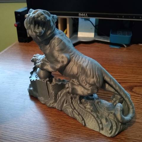 3D print Siberian Tiger • made with Prusa i3 MK3 ・ Cults