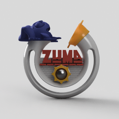 Free STL file Zuma Loopy Looper 🐸・3D printing model to download・Cults