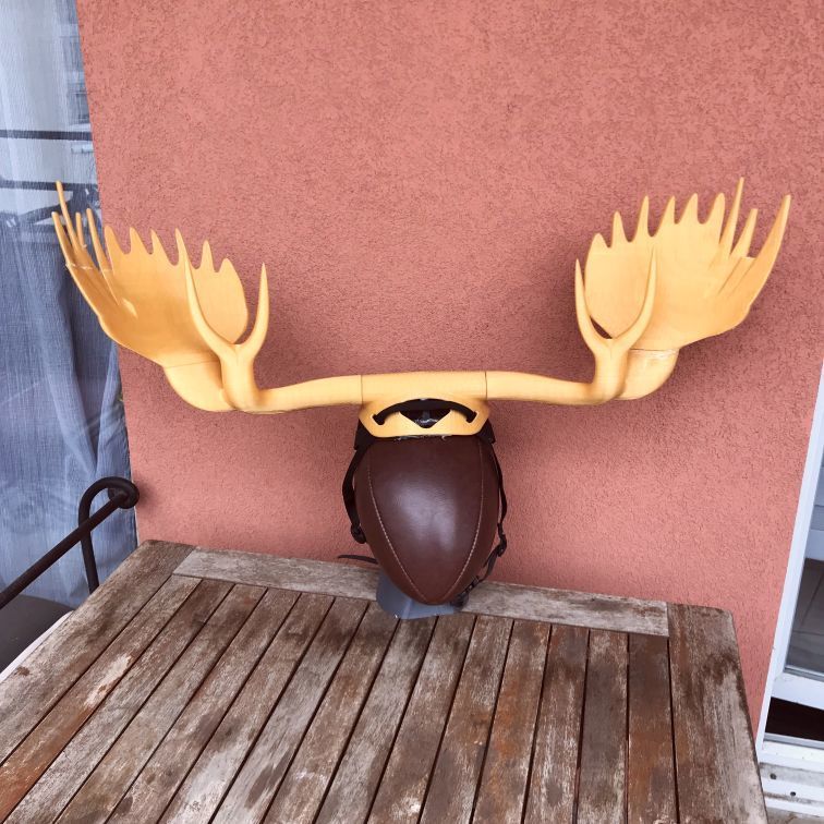 STL file Elk helmet (disguise)・3D printing idea to download・Cults