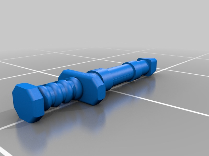 Free STL file Straight silver dagger・Design to download and 3D print・Cults