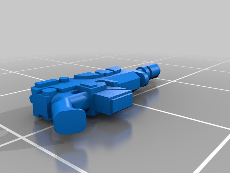 Free STL file Lasgun (28mm)・Model to download and 3D print・Cults