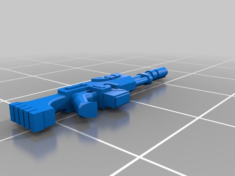 Free STL file Lasgun (28mm)・Model to download and 3D print・Cults