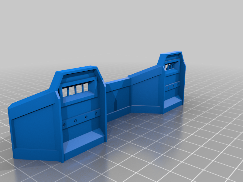 Free STL file Shield defence line for 40k 🛡️・Design to download and 3D ...