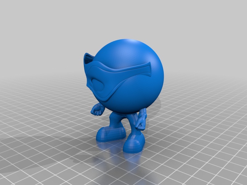 Free 3D file Evil Pea inspired superhero 🦸・3D printable model to ...