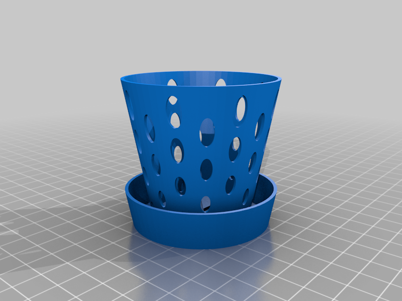 Free 3D file Mini Plant Pot Seed Starter・3D printing idea to download・Cults