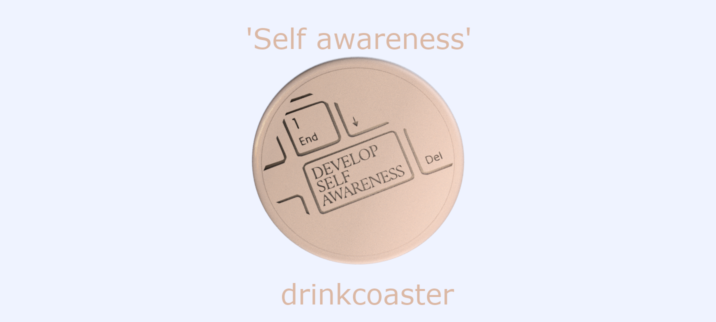 Free STL file Drinkcoaster 'self awareness'・3D printable model to ...