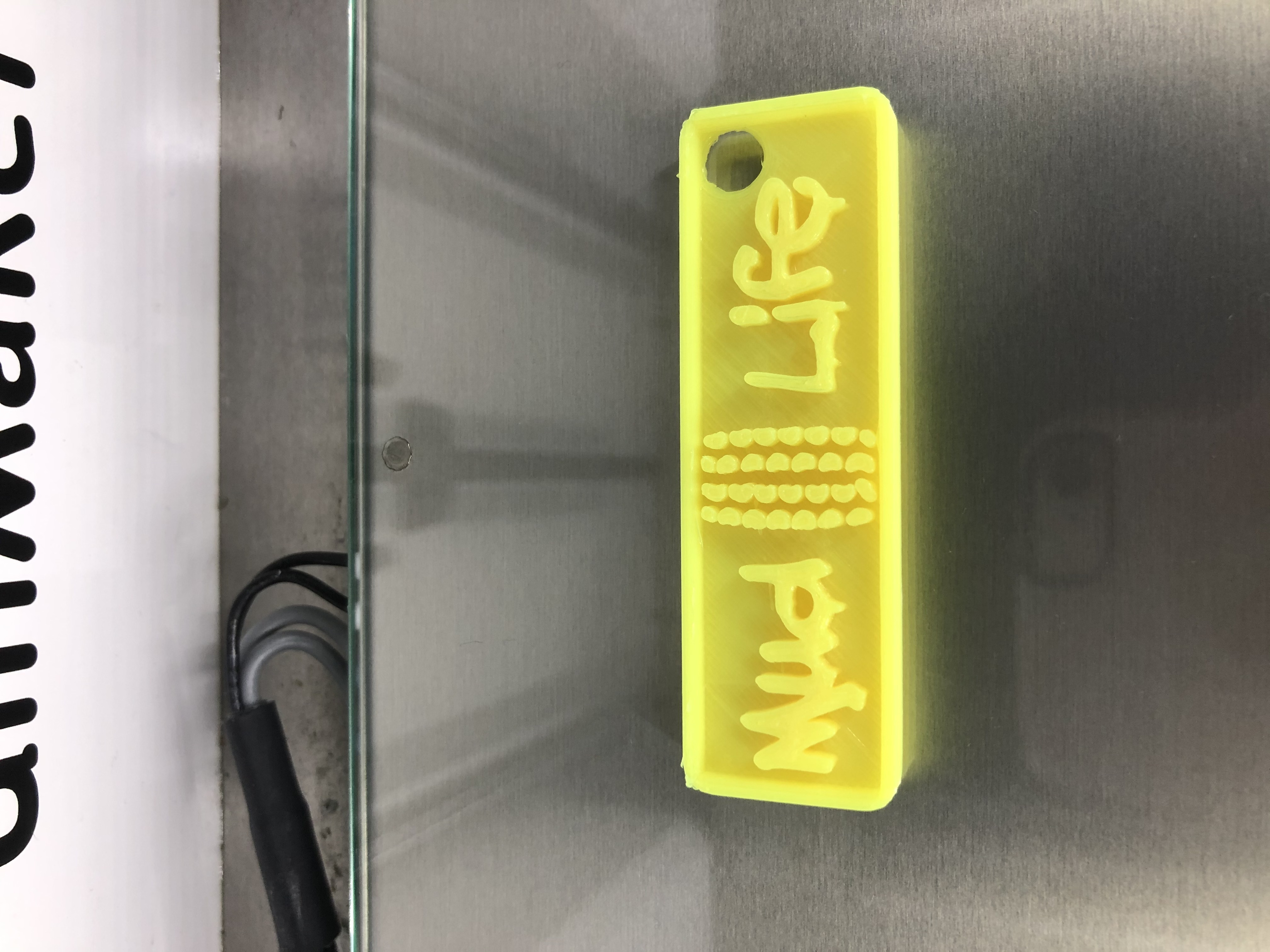 Free STL file Mud Life keychain・Template to download and 3D print・Cults