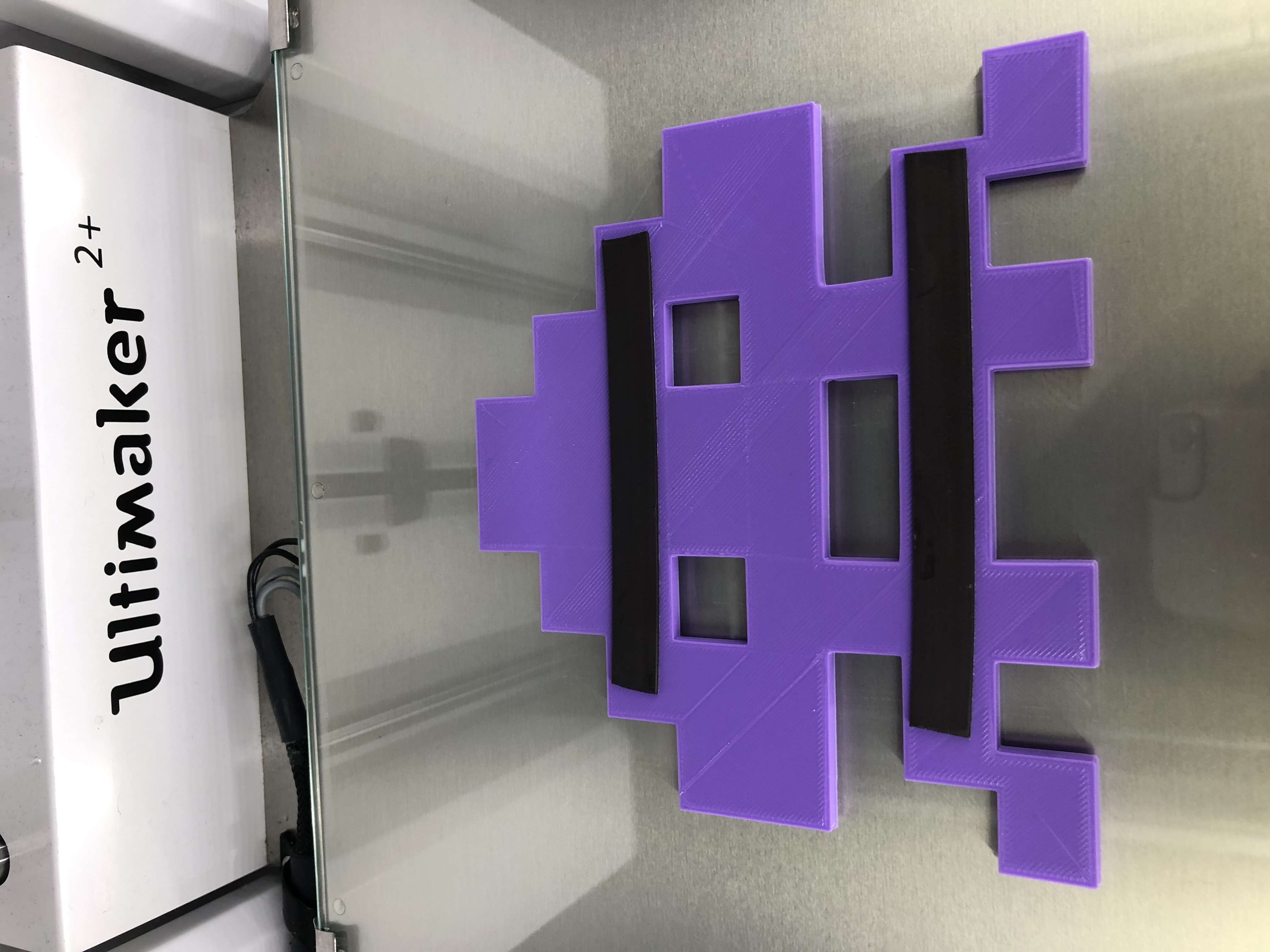 Free STL file Space invaders: squid・3D printing template to download・Cults