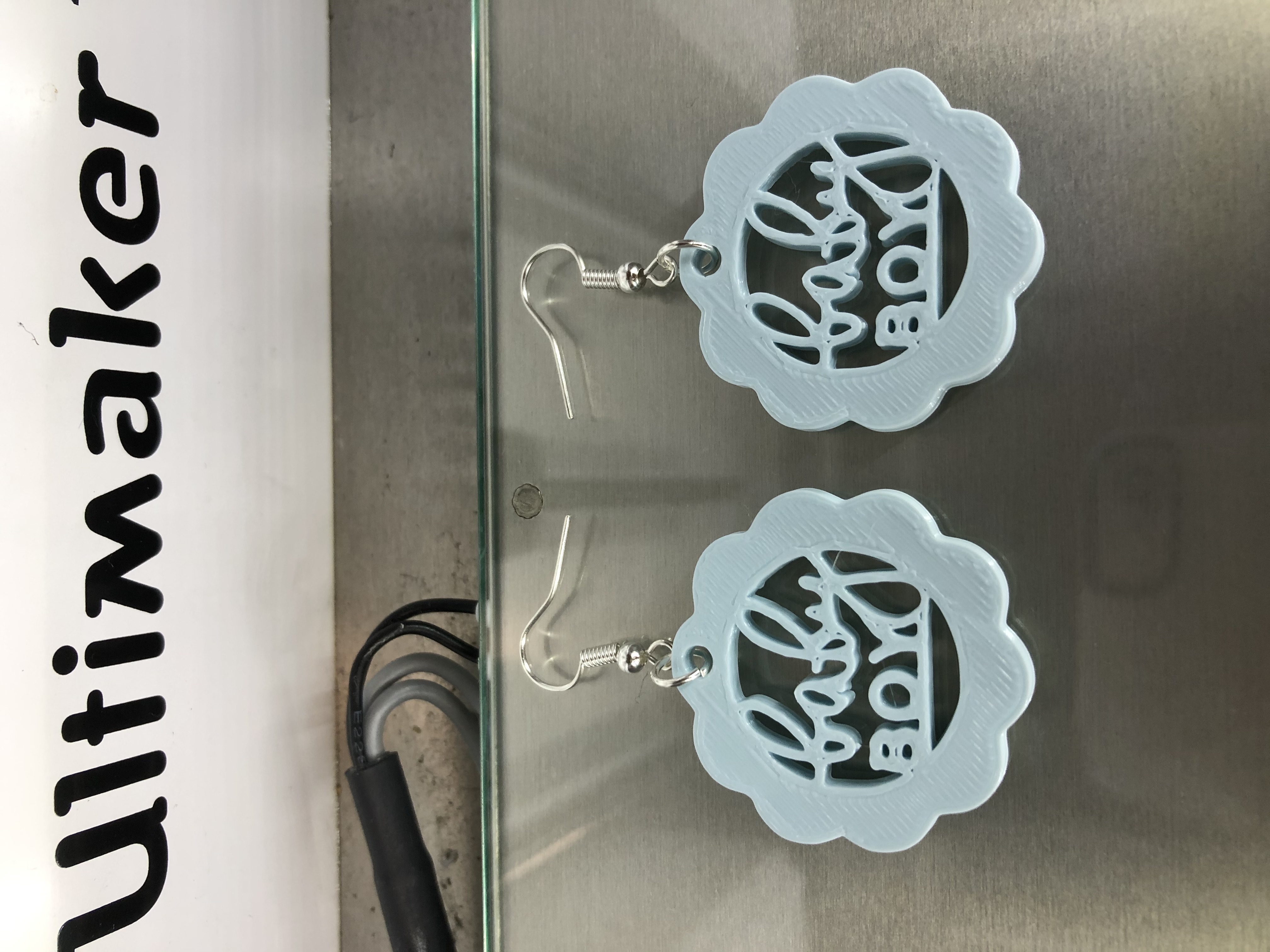 Free STL file Babyshower earrings (two files!)・Object to download and ...