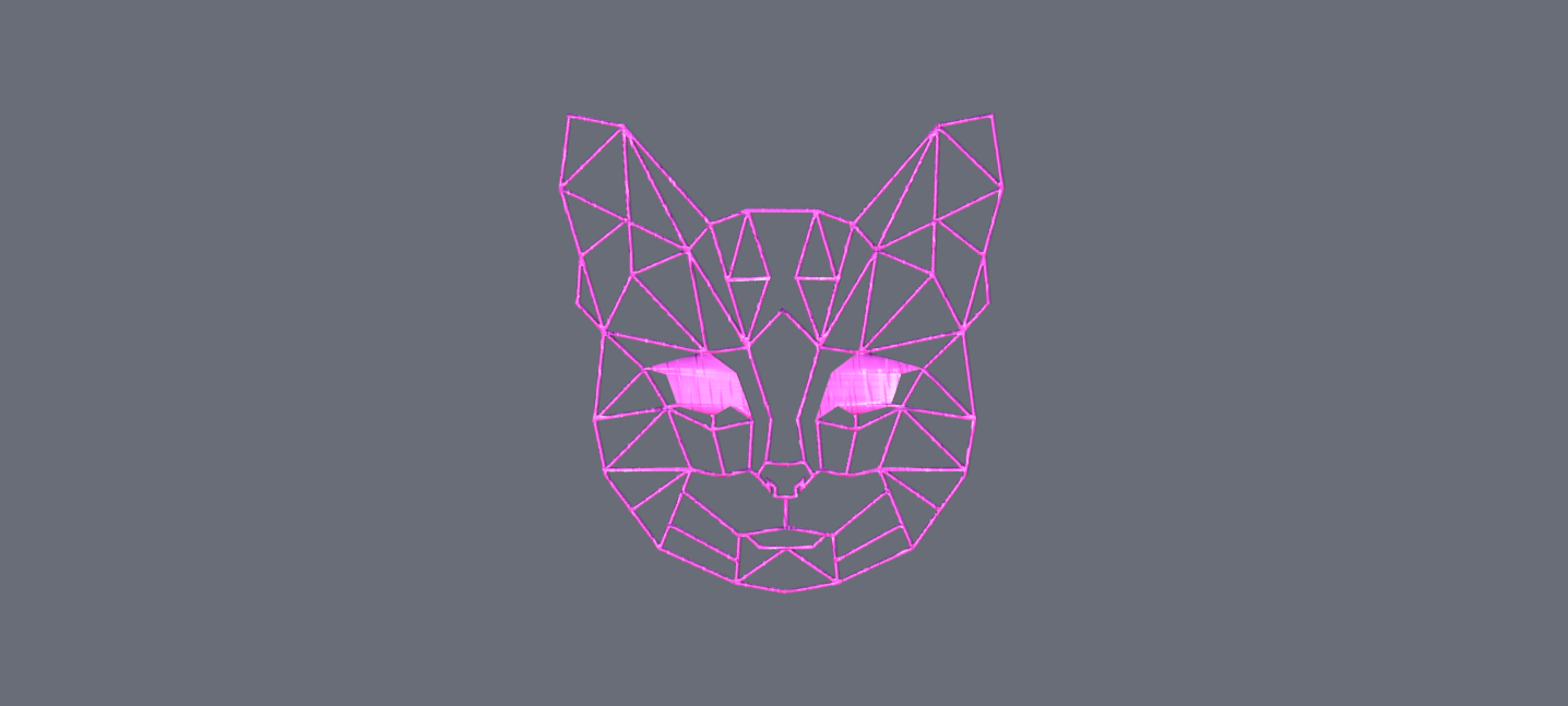 Fichier STL gratuit Chat (géométrique) v2・Modèle à télécharger et à ...