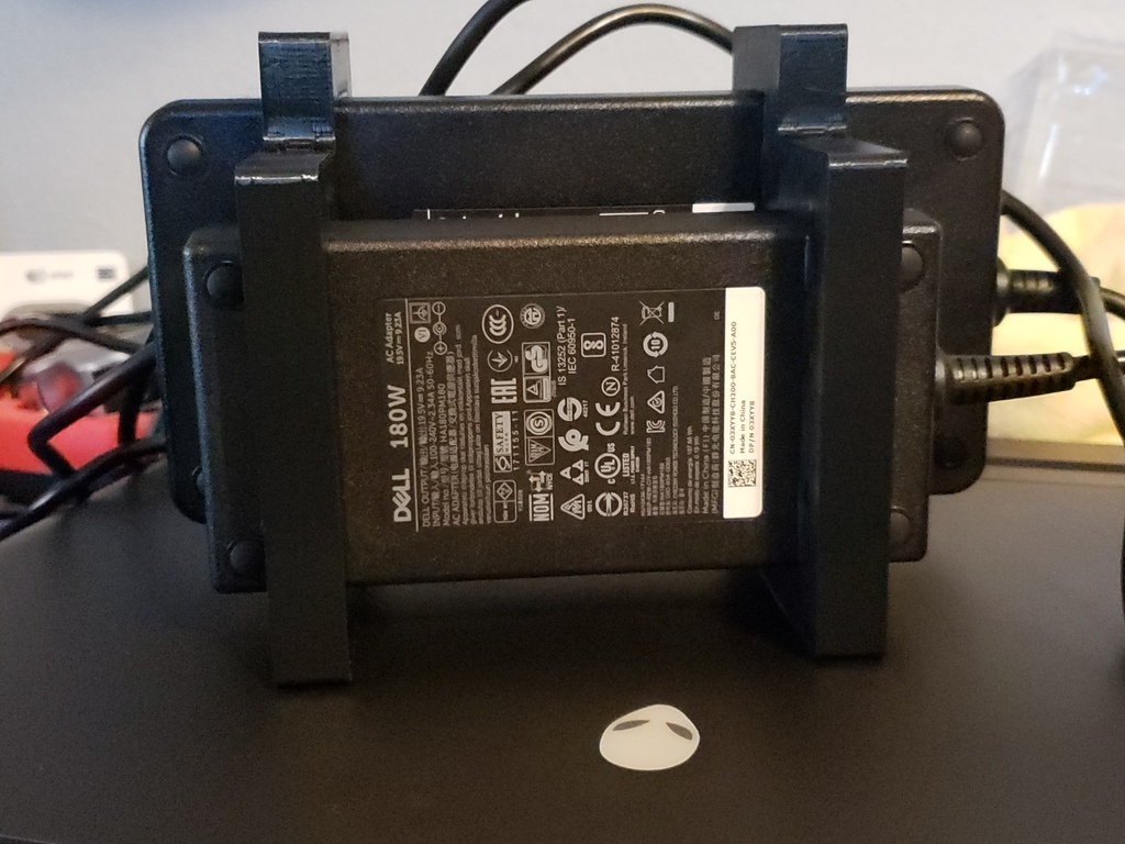 Free 3D file Alienware Area 51m 180w/240w ac adapter holder・3D ...
