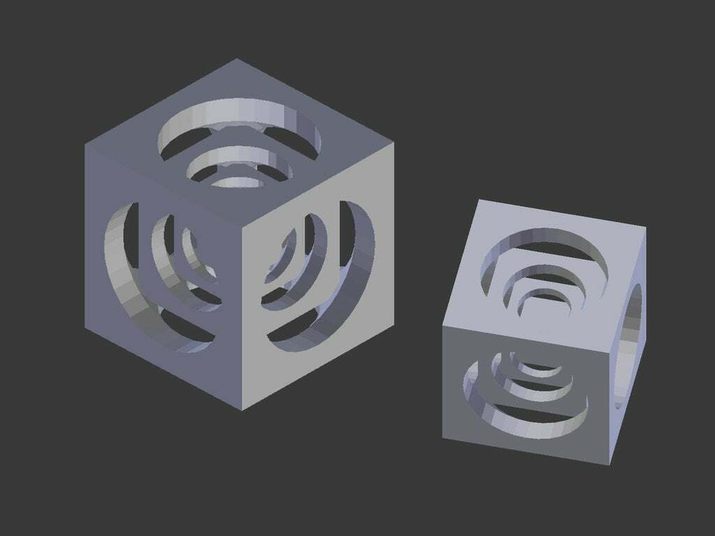 Бесплатный STL файл The Cube 🎨・Шаблон для 3D-печати для загрузки・Cults