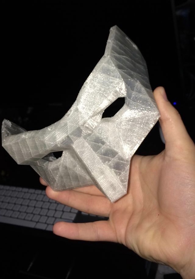 Free STL file LED Low Poly Masquerade Mask・Model to download and 3D ...