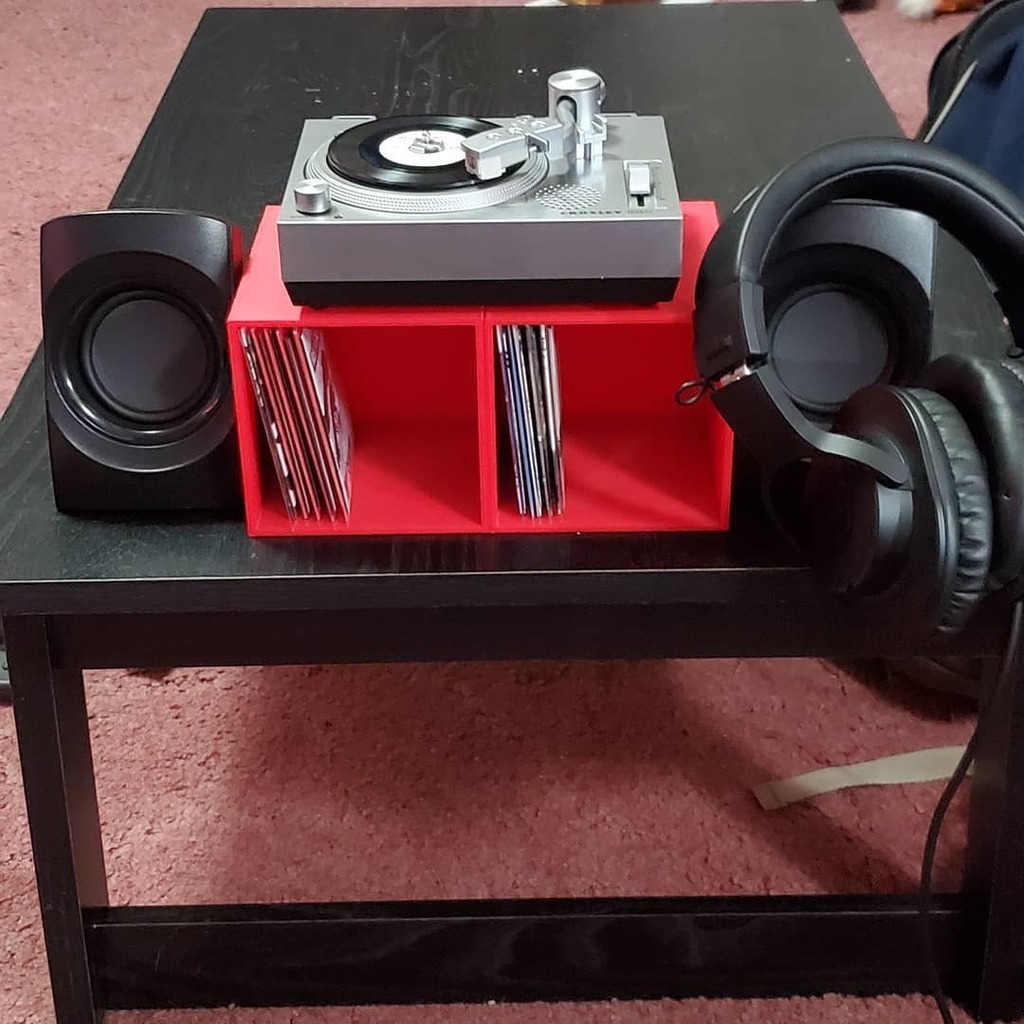 Free 3D file 3 inch record stand・3D print design to download・Cults