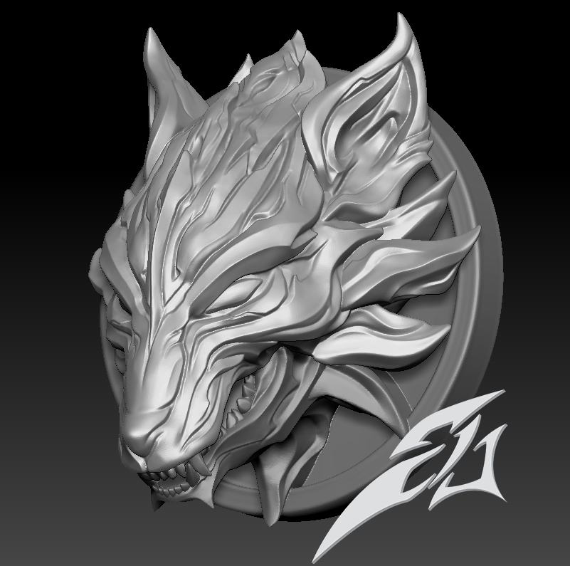 Download STL file Fenrir Fan Art STL for 3DPrint • 3D print model ・ Cults