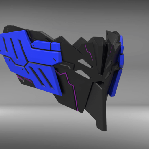 Download STL file Vidar Custom Mask Fan Art • 3D printable template ・ Cults