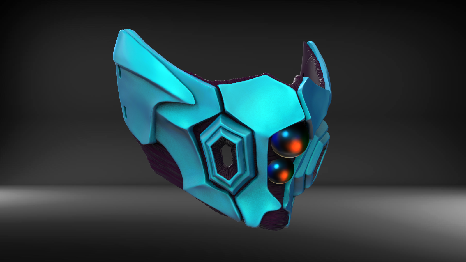 STL file Bio Armor Mask Fan Art・3D printer model to download・Cults