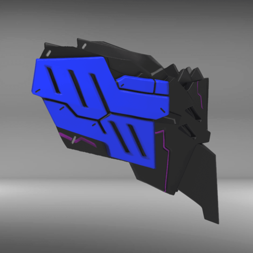 Download STL file Vidar Custom Mask Fan Art • 3D printable template ・ Cults