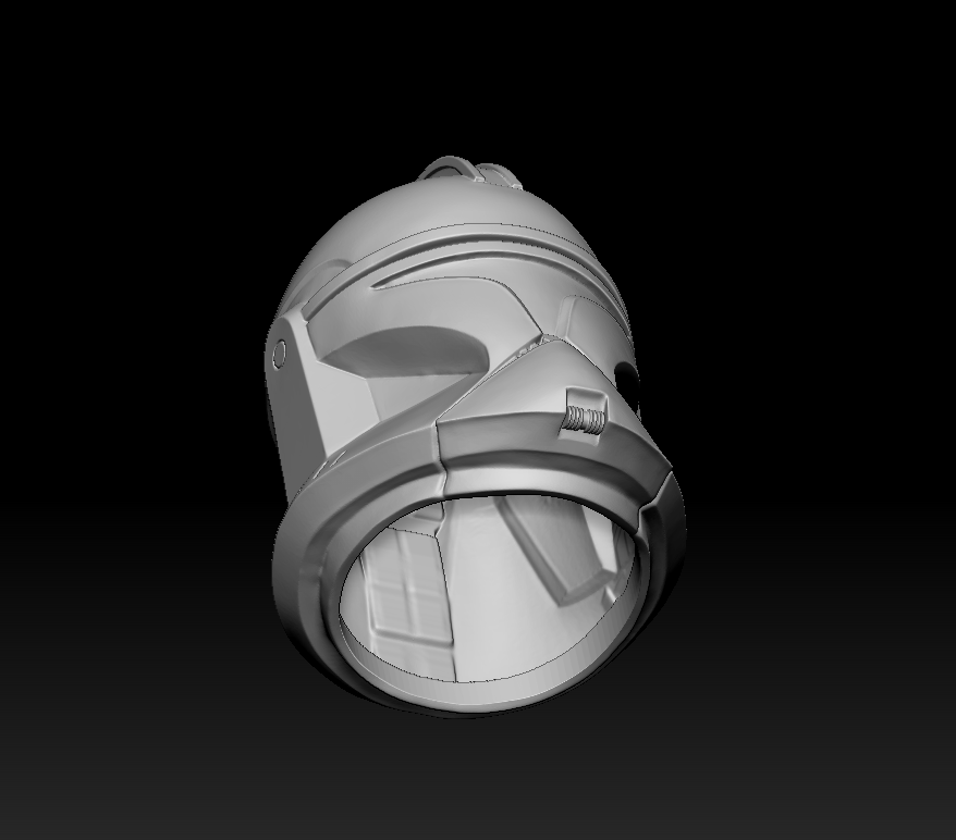 STL file C Galaxy Trooper P1 Helmet Fan Art・3D print model to download ...
