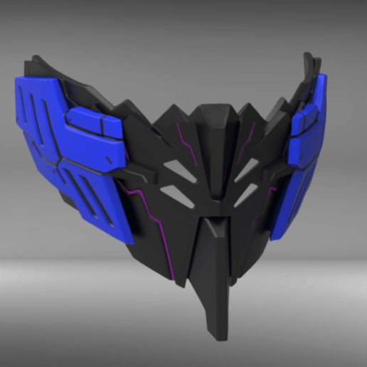 Download STL file Vidar Custom Mask Fan Art • 3D printable template ・ Cults