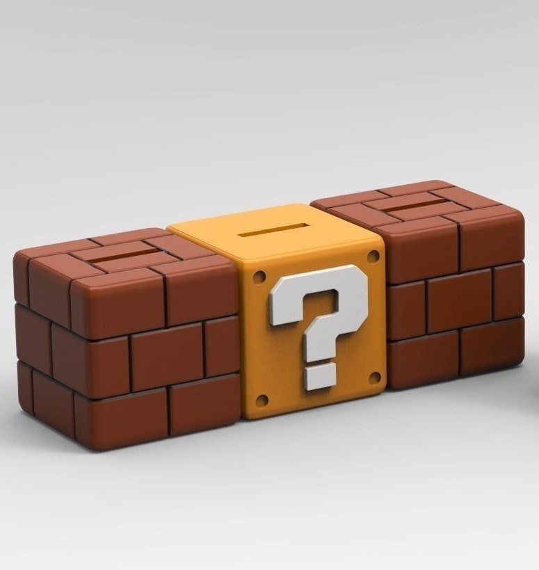 Download STL file Coins Bank Set Fan Art 3Dprint model • 3D printing ...