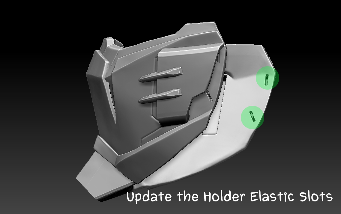 Download STL file Fortune Mask Fan Art • 3D print object ・ Cults