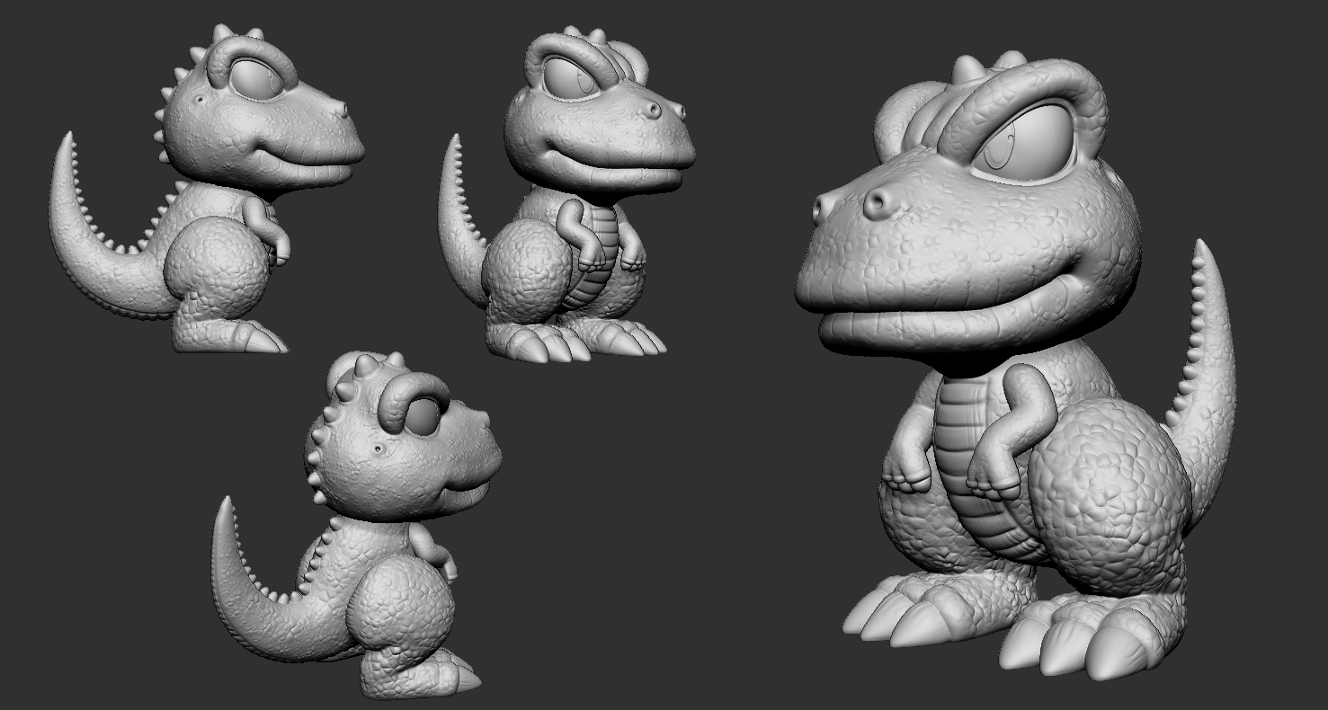 STL file Dinosaur・3D printer design to download・Cults