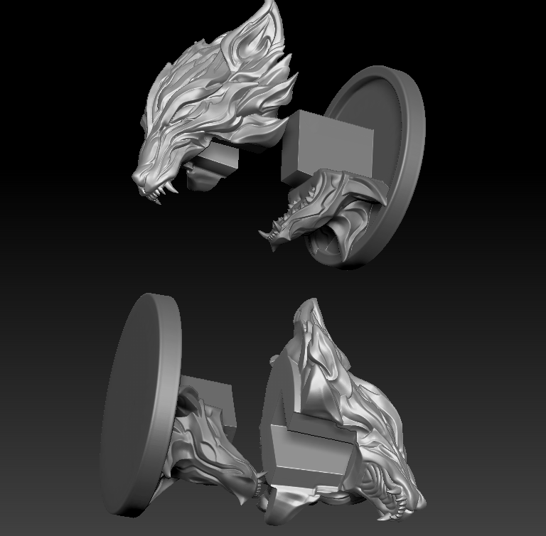 Download STL file Fenrir Fan Art STL for 3DPrint • 3D print model ・ Cults