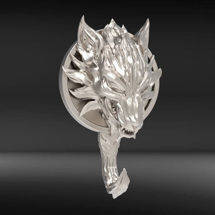 STL file Fenrir Key Holder・Design to download and 3D print・Cults