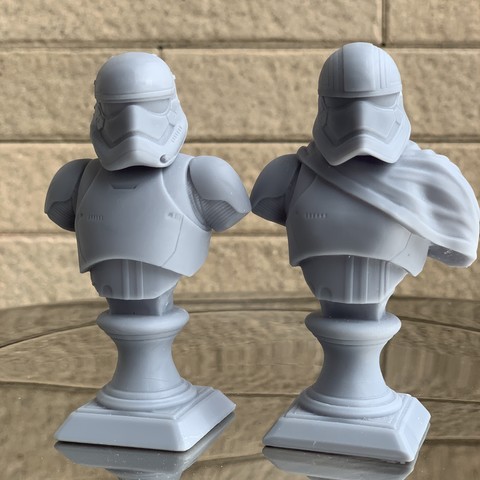3D printer 1stOrder StormTrooper Bust Fan Art 3D print model ・ Cults