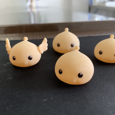 3D printed Angeling and Poring Fan ART STL for 3DPrint • made with ...