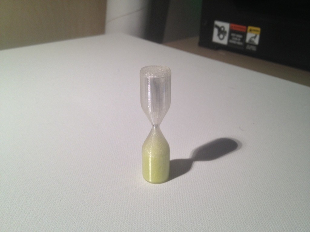 Free STL file 9-12 Second Hourglass Timer・Template to download and 3D ...