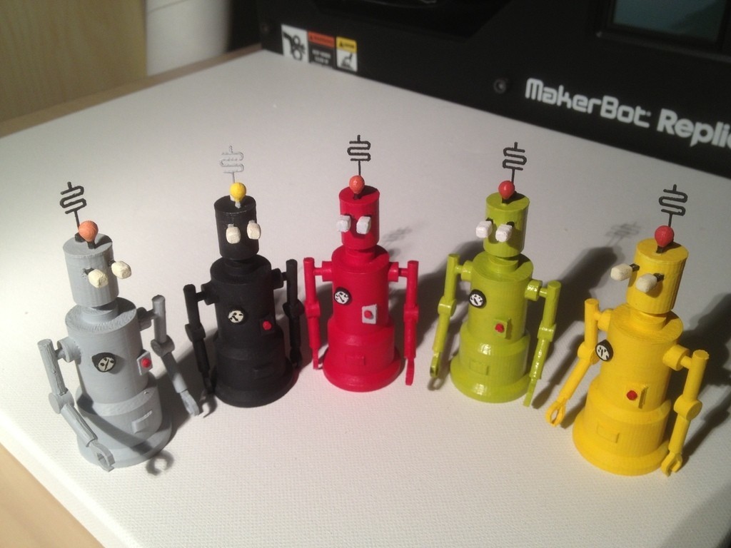 Free STL file ACME Robots 🤖・3D printer model to download・Cults