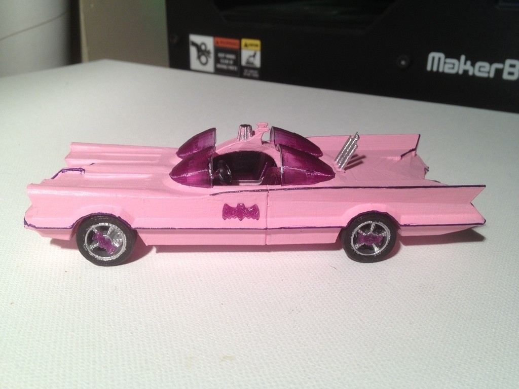 Free STL file The Classic Batmobile 🚗・3D printable object to download・Cults