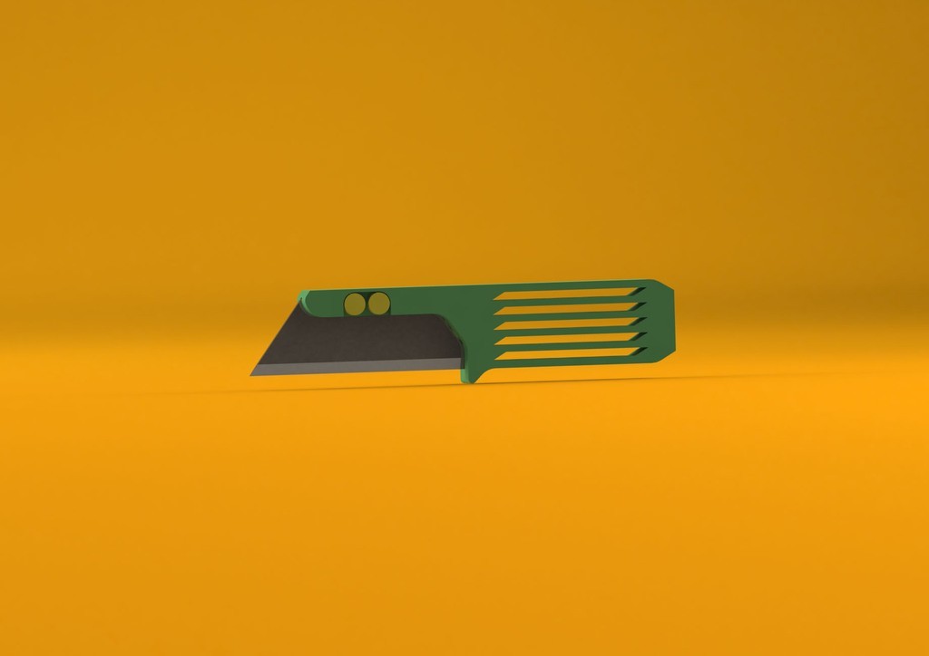 Free STL file Compact Utility Knife・3D printing template to download・Cults