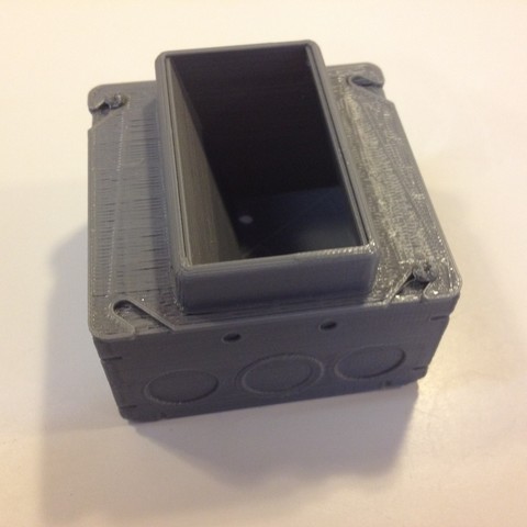 Download free 3D print files Electricial Box Card Holder ・ Cults