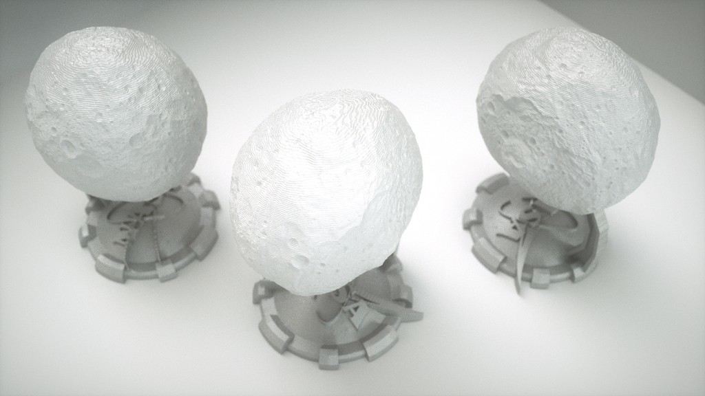 Free STL file VESTA ASTEROID DISPLAY・3D printer design to download・Cults