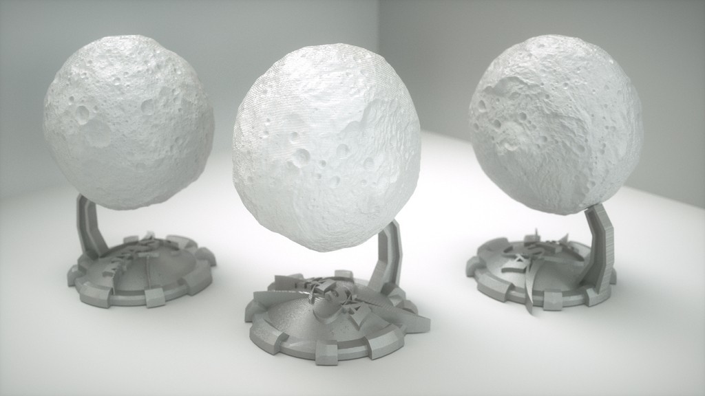 Free STL file VESTA ASTEROID DISPLAY・3D printer design to download・Cults