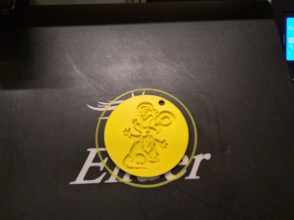 Free STL file Token - Keychain - Token - Keychain 🗝️・3D printer design ...